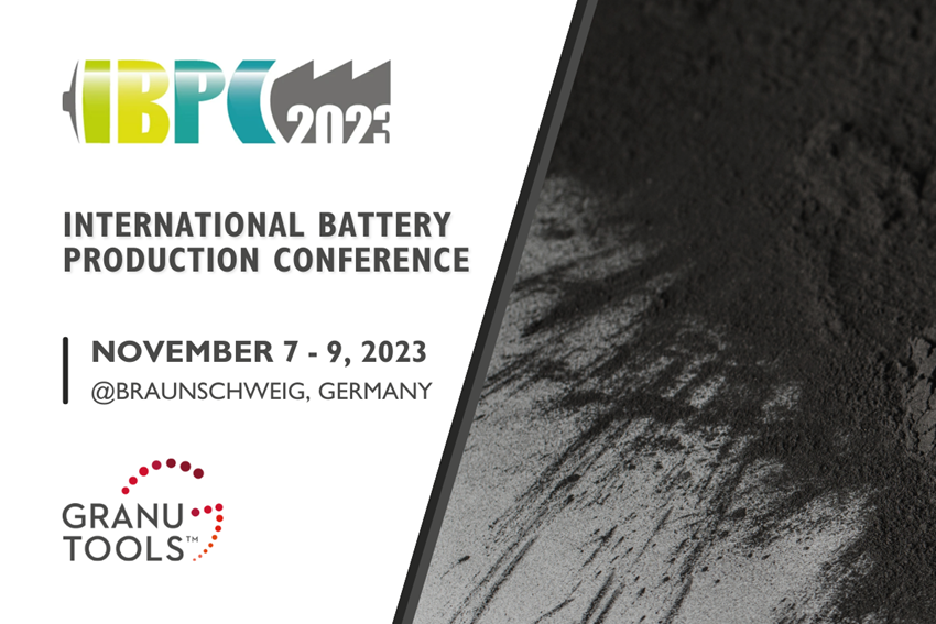 Granutools - International Battery Production Conference 2023