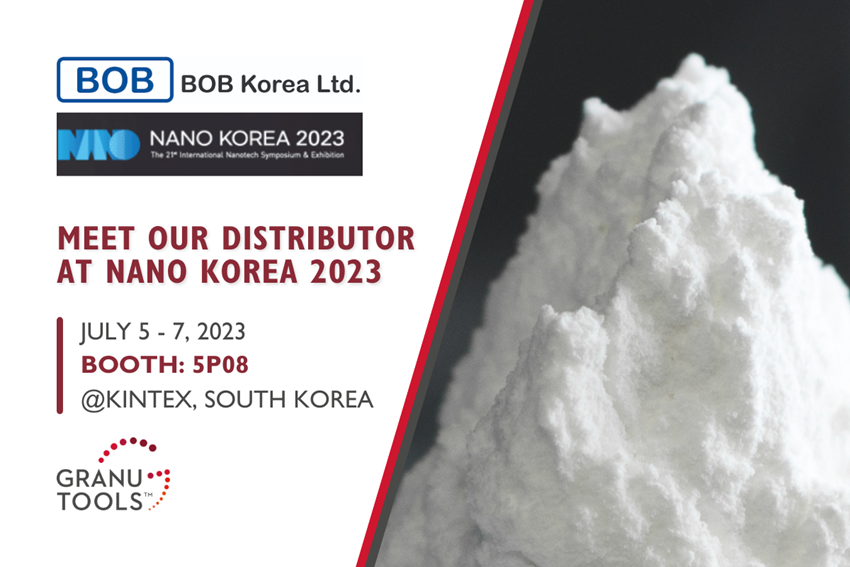 Granutools - Nano Korea 2023