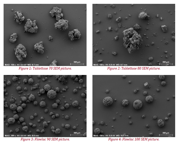 Lactose Powders Flowability Classification using Granuflow