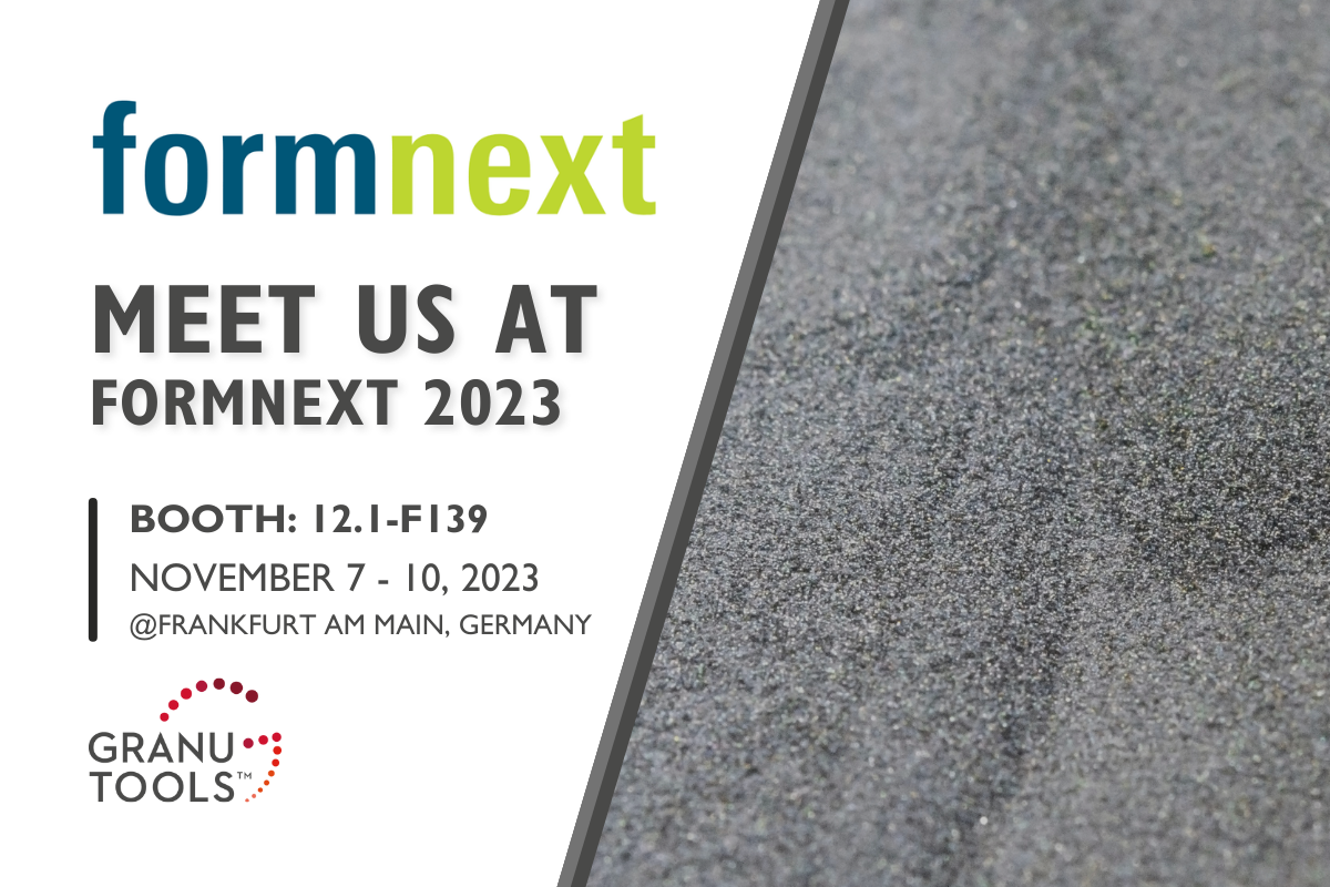 Granutools - Formnext 2023