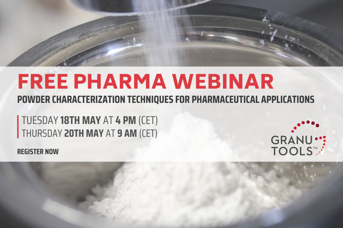 Free Pharma Webinar - Powder Characterization Techniques for ...