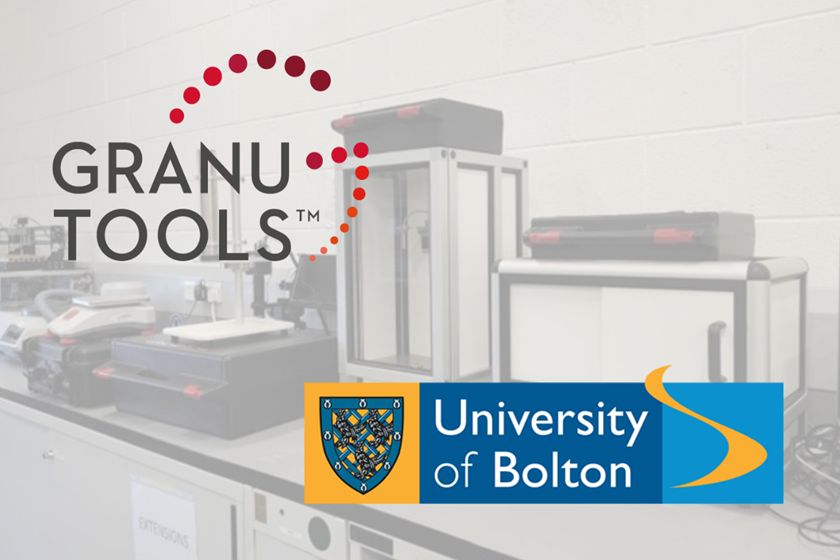 New collaboration between Granutools and the University of Bolton
