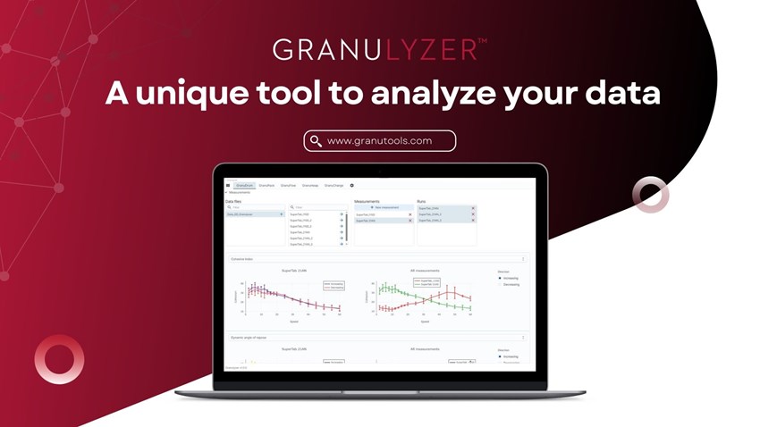 Product Launch - GranuLyzer: A unique tool to analyze data from Granutools Instruments
