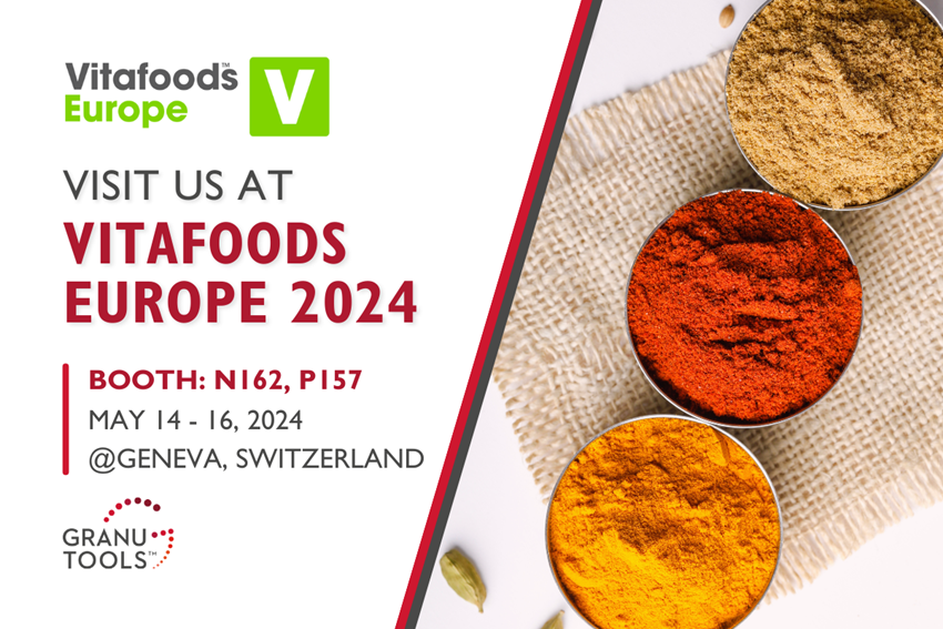 Granutools - Vitafoods Europe 2024